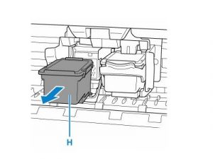 How to Replace an Empty Ink Cartridge in the Canon PIXMA TR4720 All-in ...