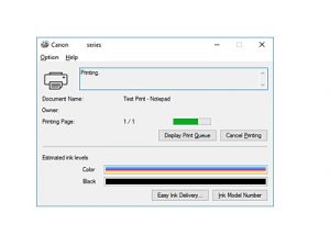 How to Replace an Empty Ink Cartridge in the Canon PIXMA TS202 Printer ...