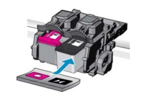 How to Replace an Empty Ink Cartridge in the HP Deskjet 3056A series ...