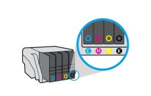 How to Replace an Empty Ink Cartridge in the HP OfficeJet Pro 9018 series Printer – an ...