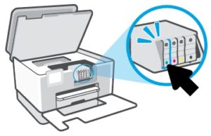 How to Replace an Empty Ink Cartridge in the HP OfficeJet Pro 9025 ...